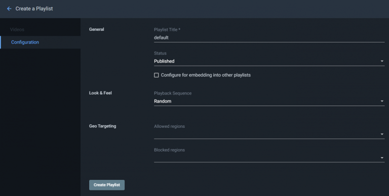 Creating a Playlist and Adding Content – Nitro